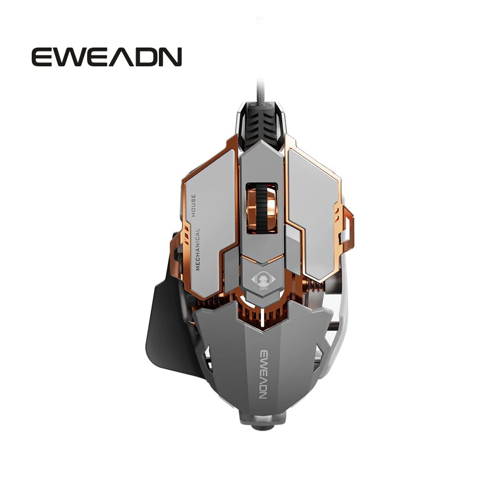 Проводная игровая мышь EWEADN G5 grey with sound