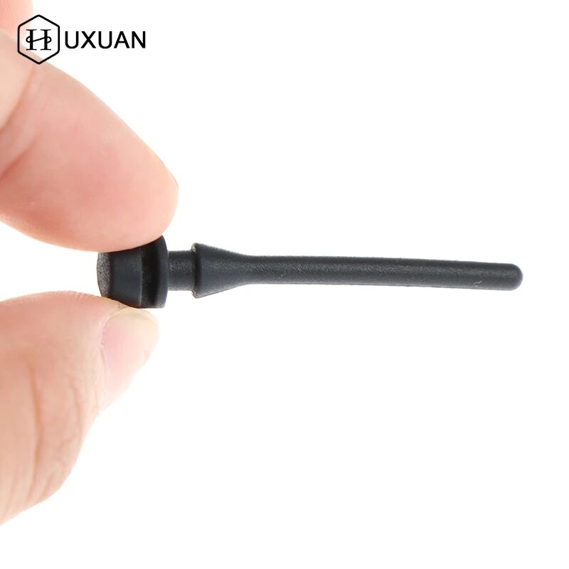 20 шт./партия, силиконовые шурупы для вентилятора компьютера