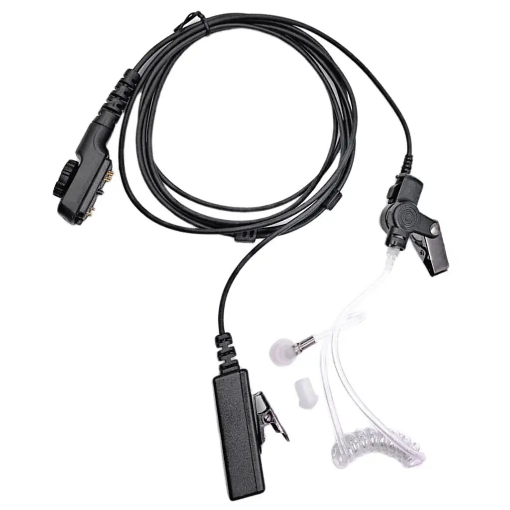 Air Tube Earpiece Headset для Hytera PD705 PD752G
