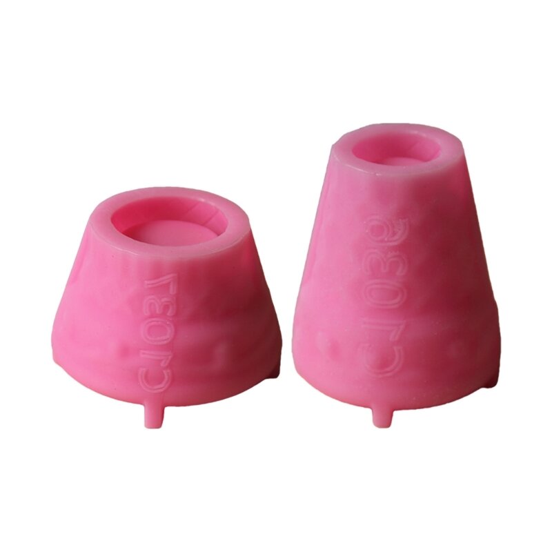 Симпатичная Силиконовая Форма Для Стаканчика Мороженого, Маленькие Формы Для Цветочных Горшков, Подходящие для Поделок, Шоколадных Продуктов, Безопасные Гибкие Многоразовые