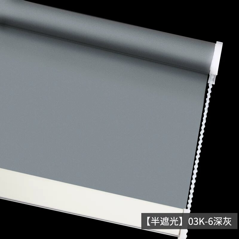 Рулонные рулонные жалюзи, затемняющие, ручные, для офиса, ванной комнаты, ванной комнаты, водонепроницаемые, для кухни,