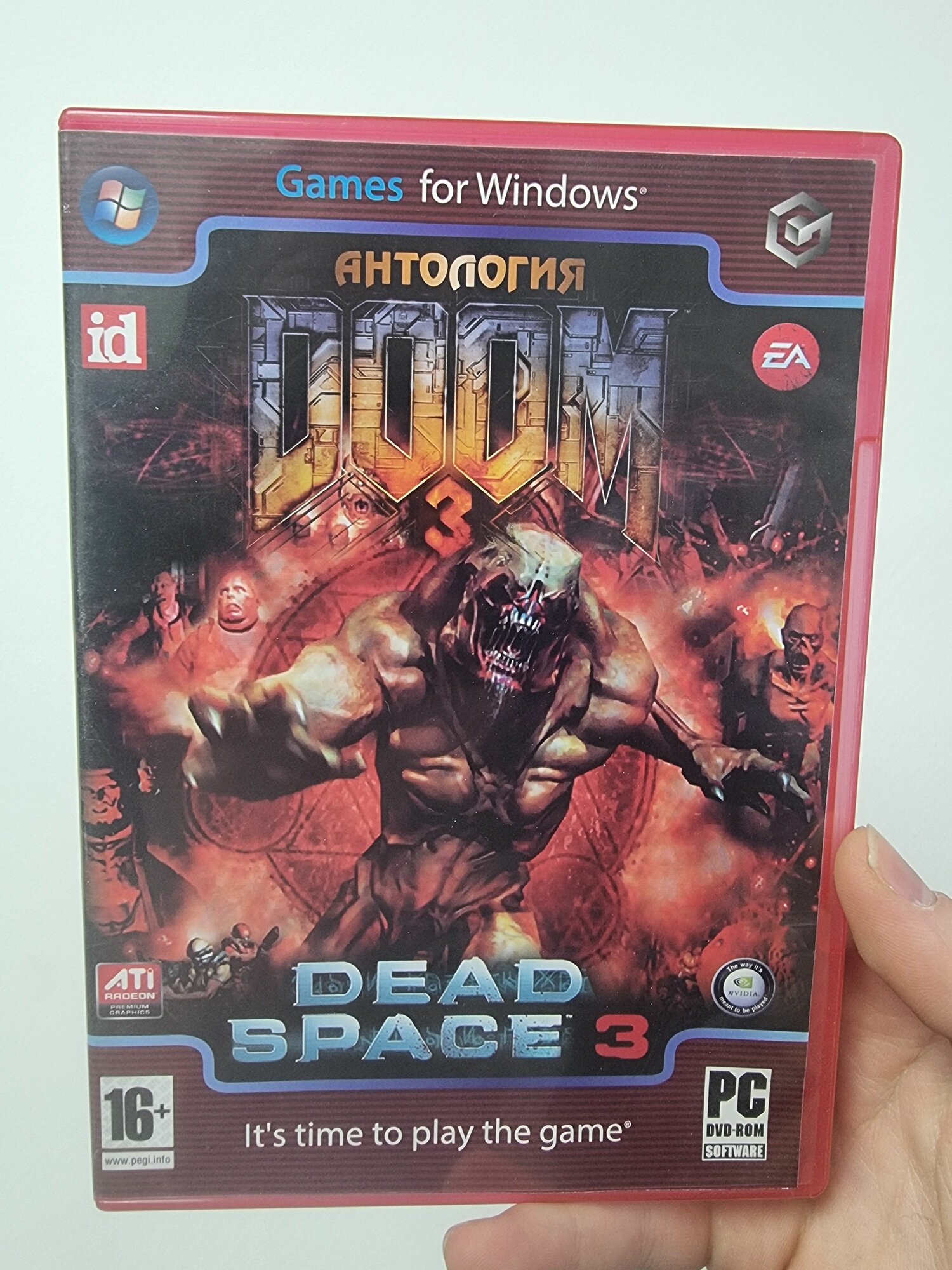 DOOM 3 + Dead Space 3 игра для PC на DVD-диске