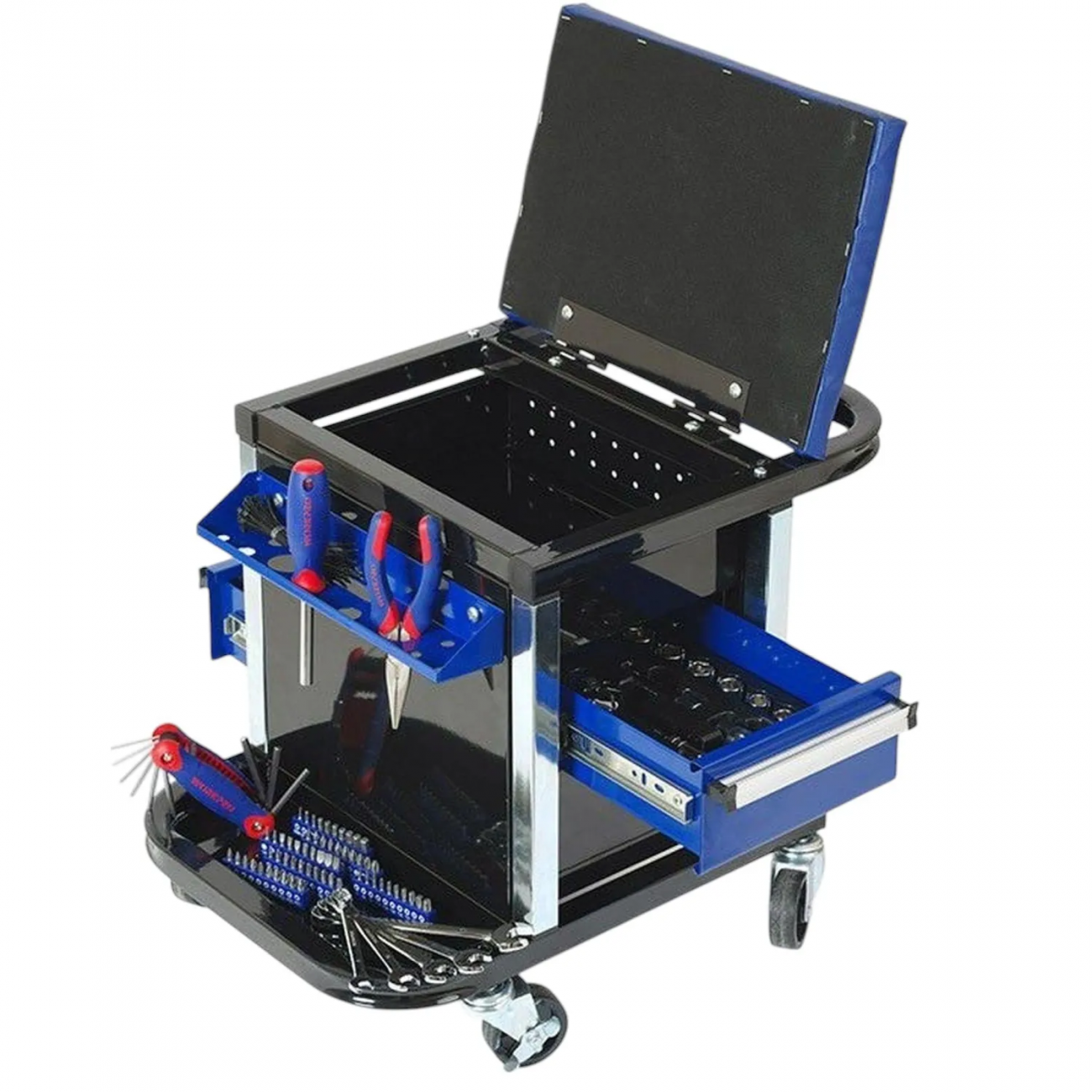 Набор инструментов 136пр(метр. и дюйм. инструмент) WP209036 Workpro 2131575