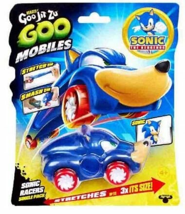 Гуджитсу Goo Jit Zu фигурка тянущаяся Sonic, антистресс игрушка для детей, Goo Mobiles