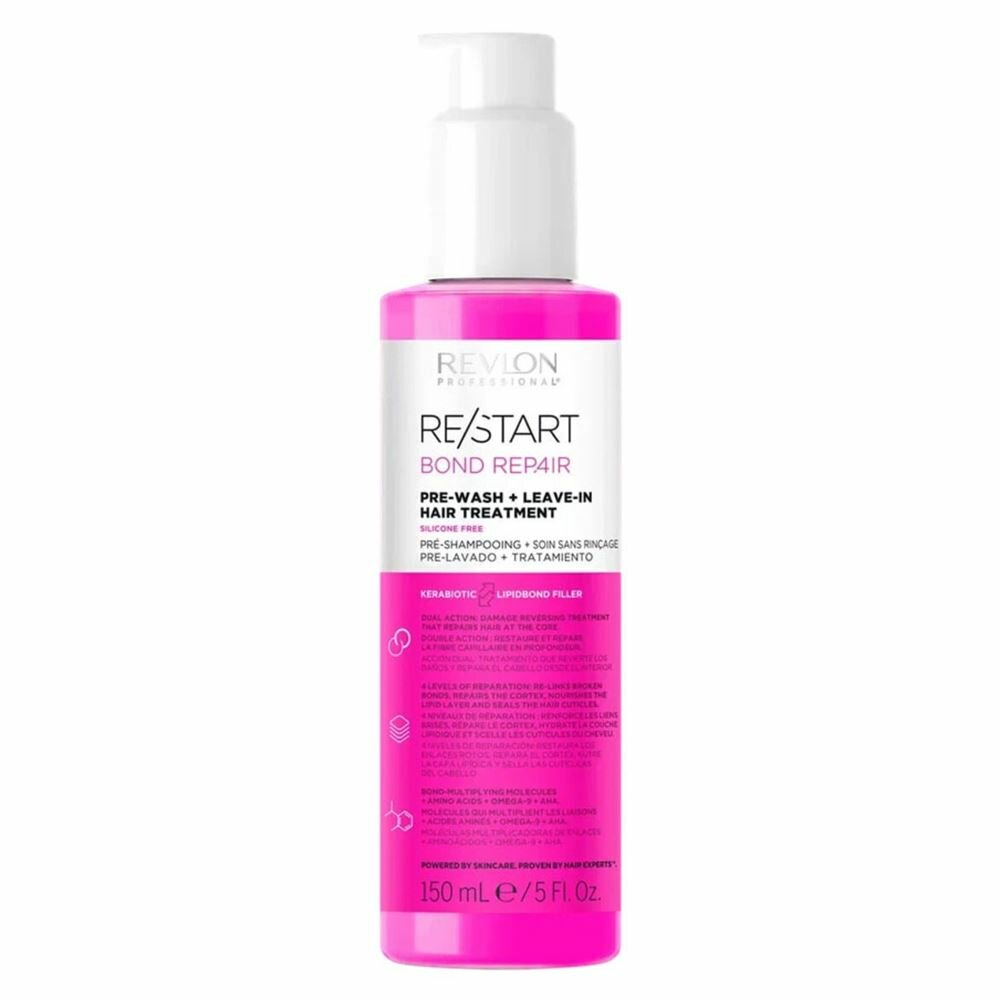 Липидный филлер-бондинг для волос Revlon Professional Re/Start Bond Repair Pre-Wash + Leave-In Hair Treatment, 150 мл