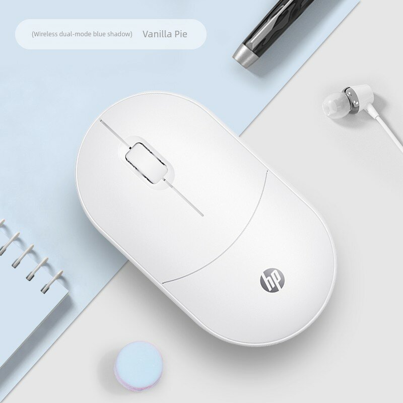 Беспроводная мышь HP с Bluetooth, тихими клавишами, премиум-сенсором для офиса и ноутбука