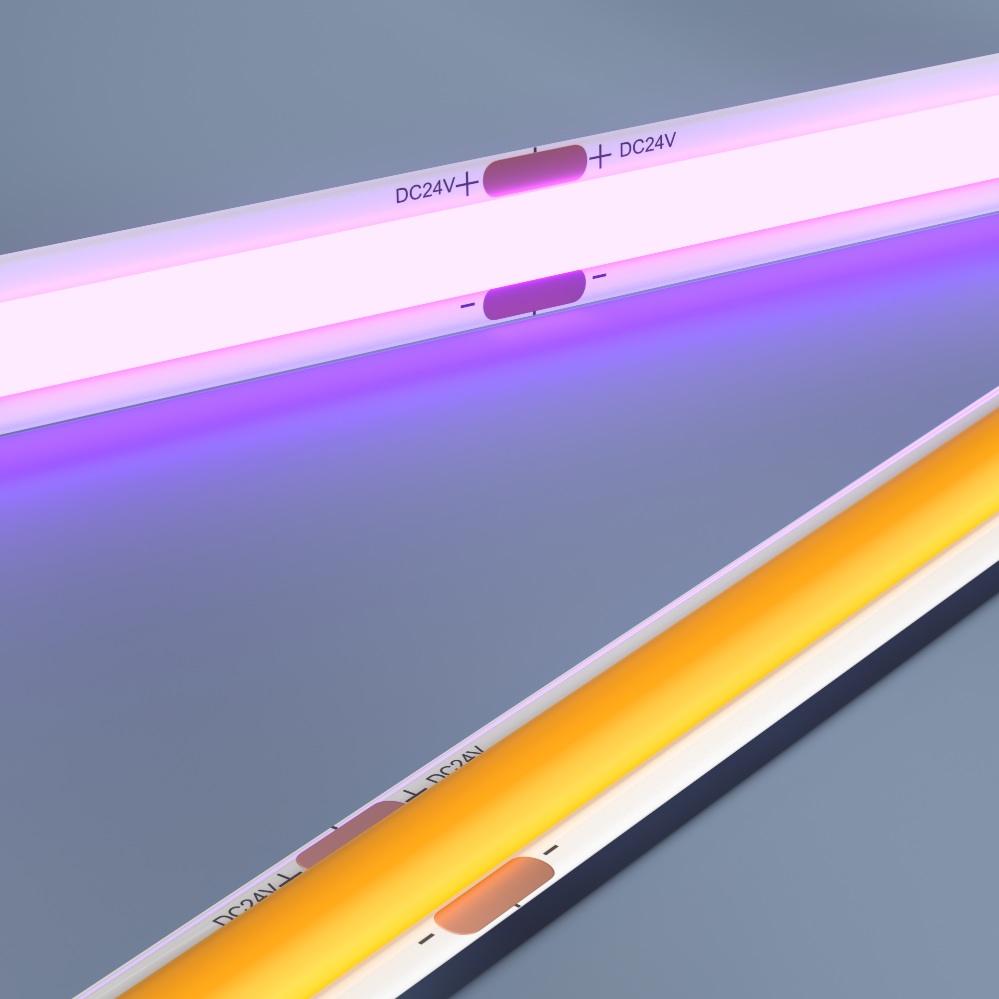 Светодиодная лента ShopLEDs Светодиодная лента COB SL480-LT 24V CRI90 (11 W/m, 1200 lm/m, IP20) (фиолетовый), 5м