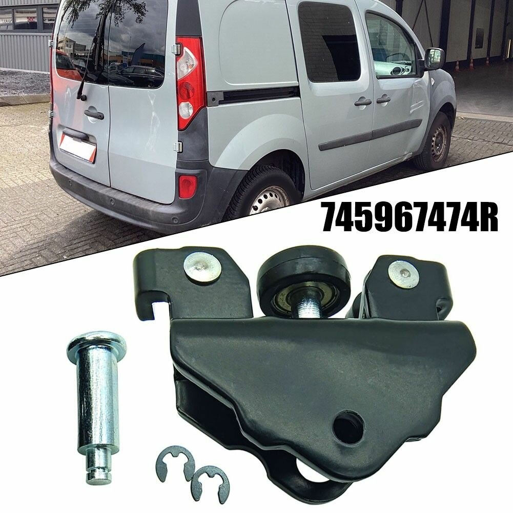 Ролик-направляющая для раздвижной двери Renault Kangoo II (08-Up) шкив двери 745967474R 800497645, черный металл