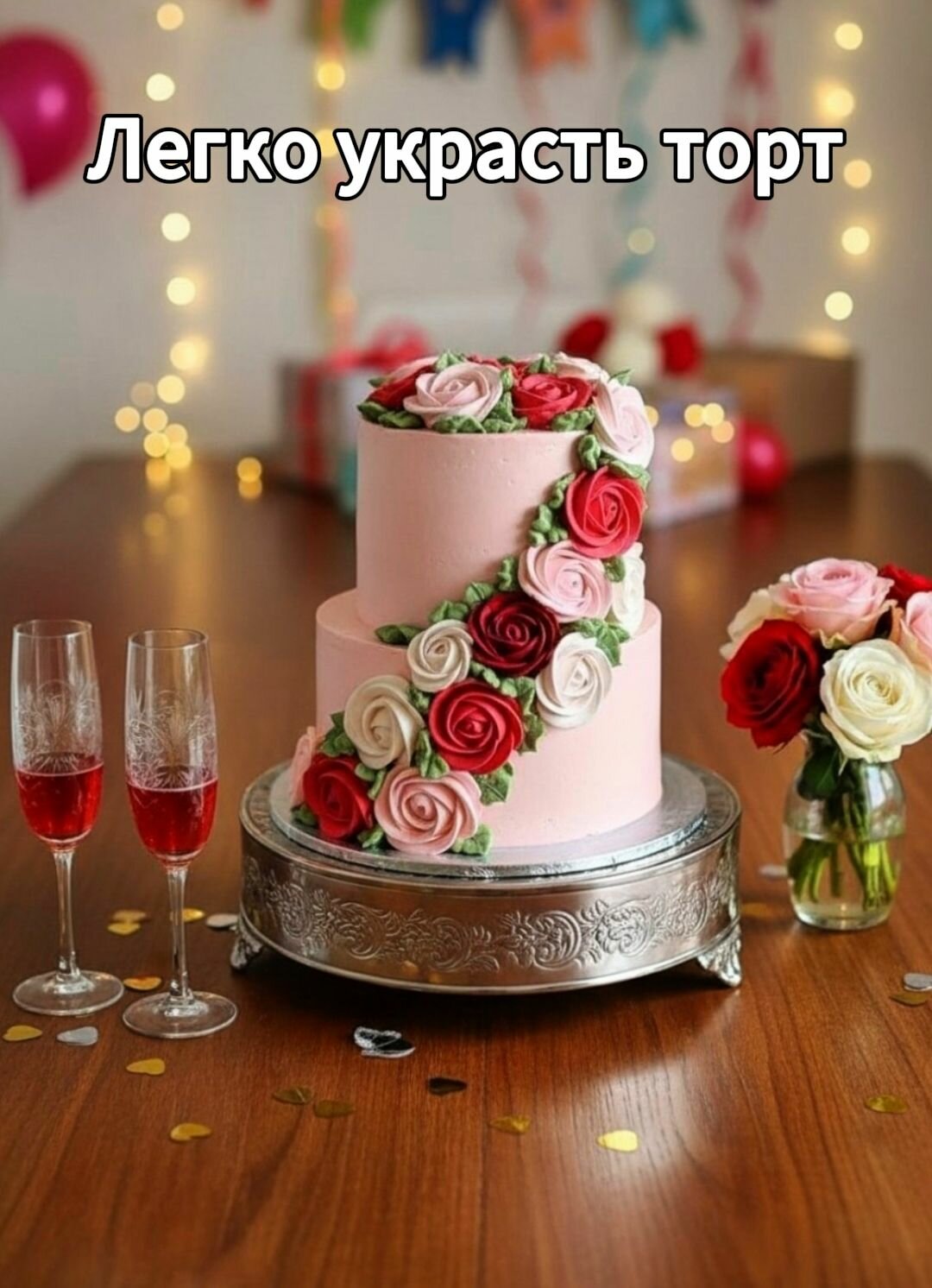 Зефирные цветы , на день рождения, ручной работы