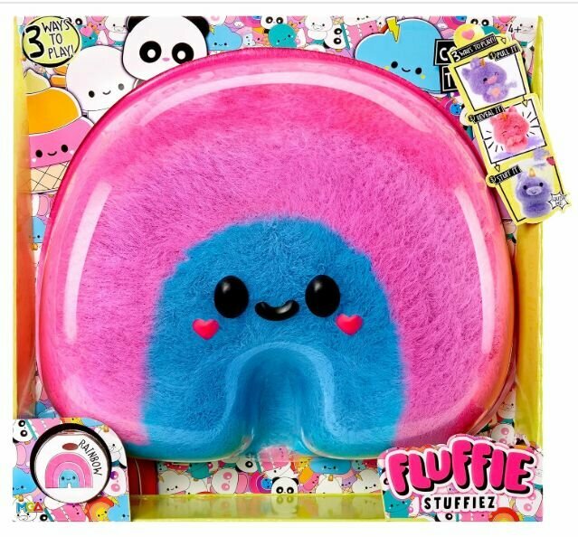 Fluffie Stuffiez радуга 28 см коллекционная мягкая игрушка сюрприз, антистресс с эффектом распаковки