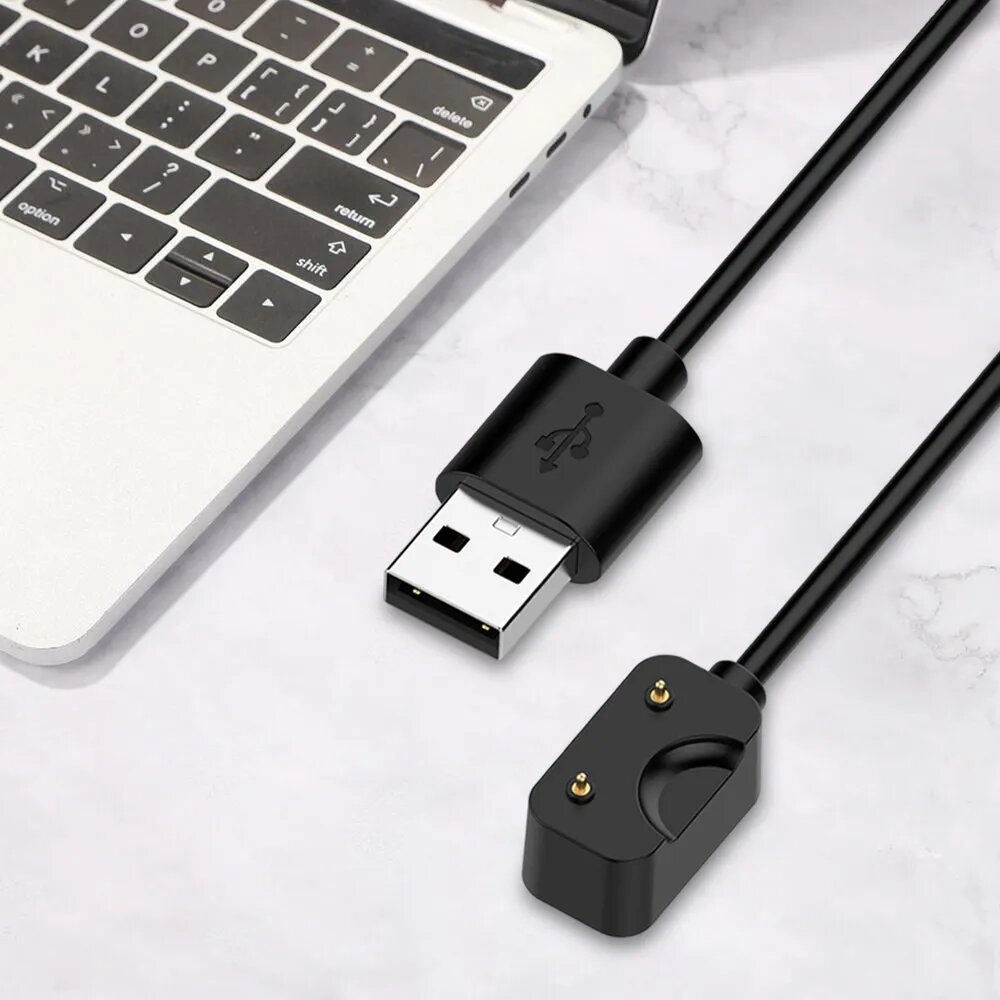 Магнитный зарядный кабель для часов CMF BY NOTHING Watch Pro (D395), 1,2 м, чёрный