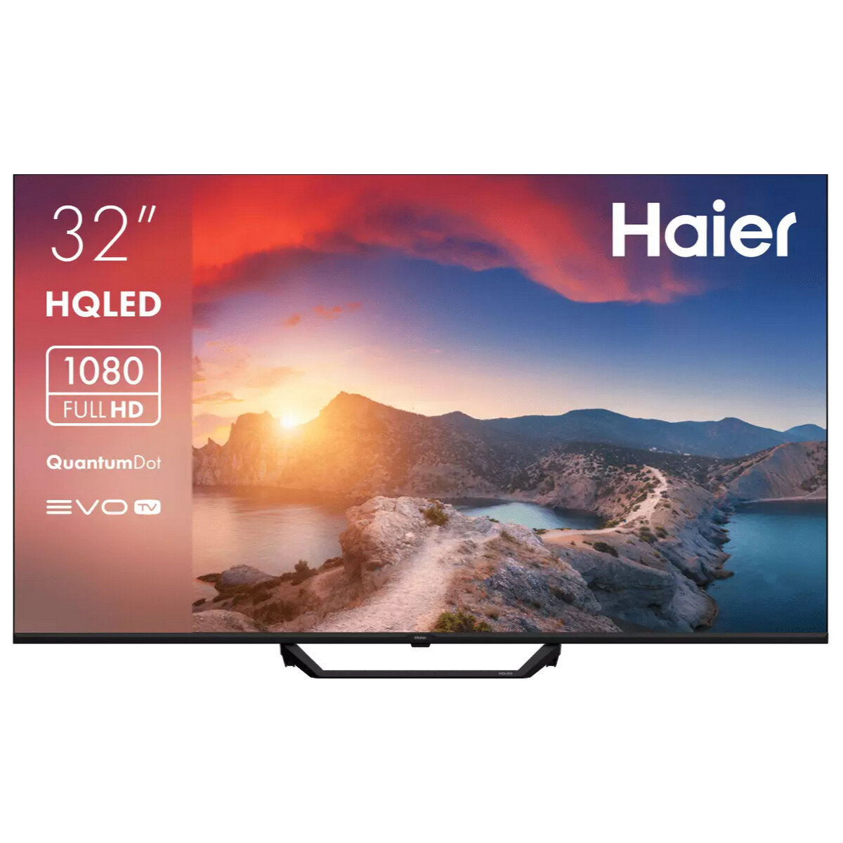 Телевизор VA HAIER 32 Smart TV S2 Pro, 32", Full HD (1920x1080), 60Гц, Черный (DH1U6MD04RU)