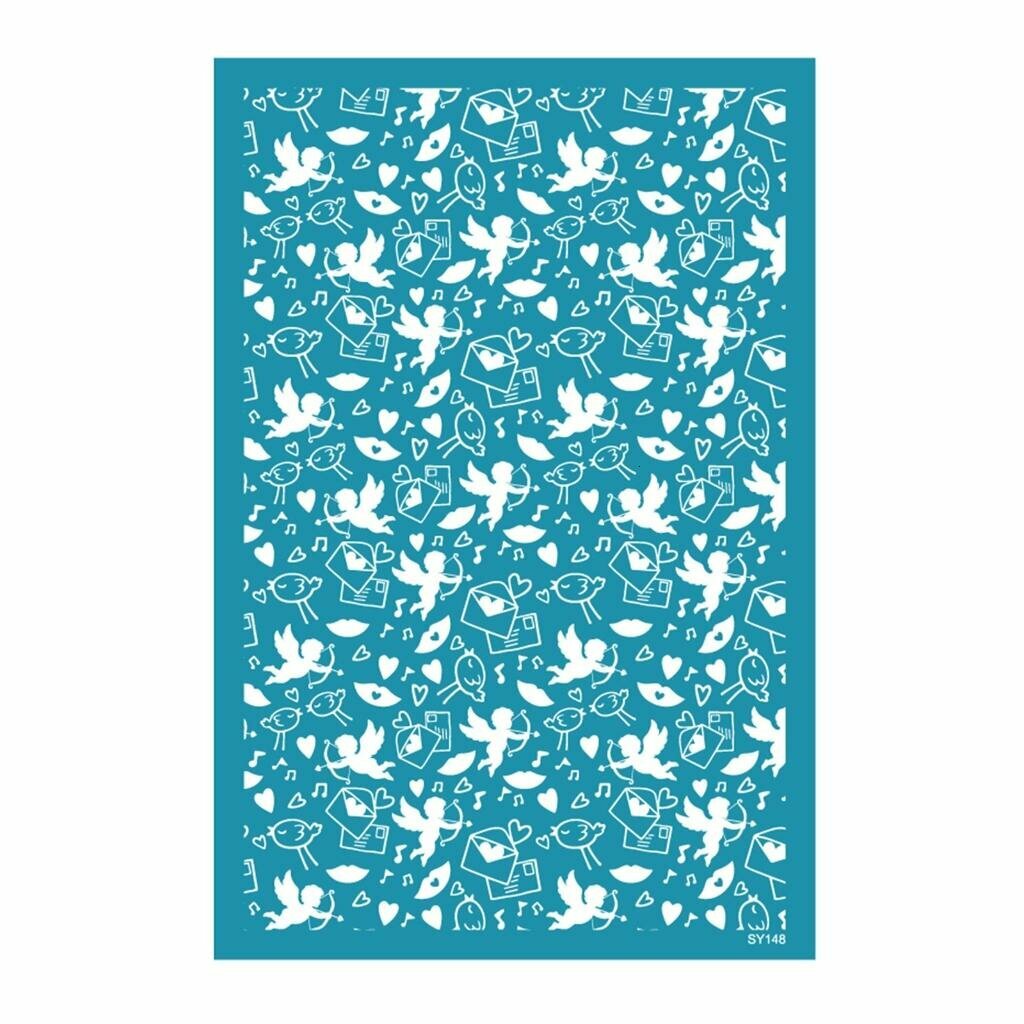 Трафарет «Сердце» для лепки и печати, SY148