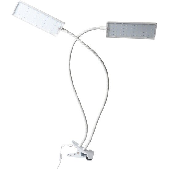 Светильник для растений светодиодный с таймером Uniel ULT-P37-24W/SPLE/TM/60 IP40 WHITE TWIN