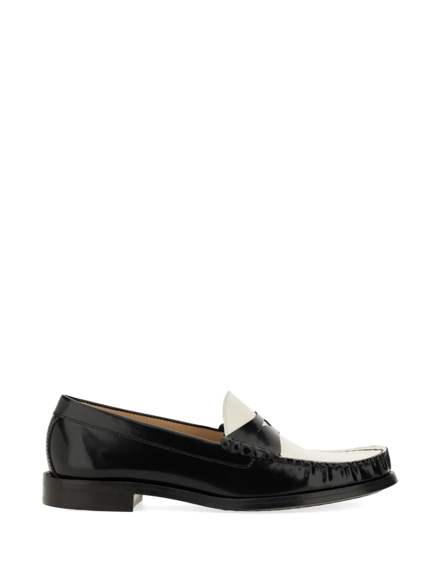 Лоферы Lottie two-tone loafers