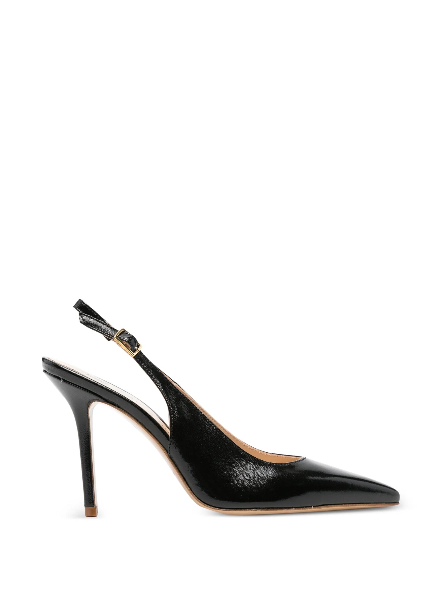 Туфли Fabio Rusconi Buckle-strap pumps, размер 37, black/black
