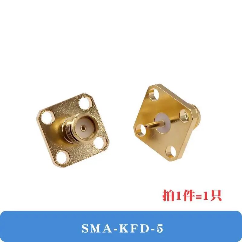 SMA-KFD-5 фланец SMA черный