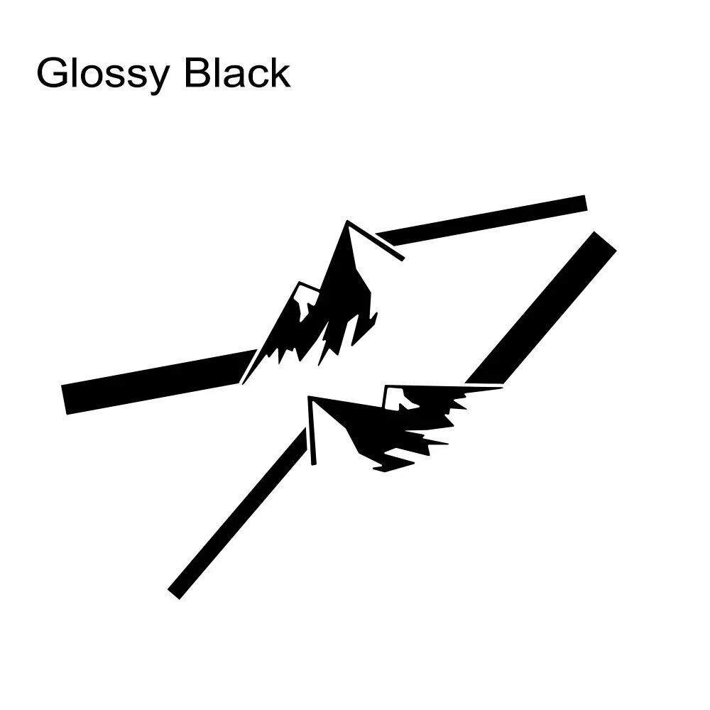 Наклейки Glossy Black на Suzuki Jimny JB64/JB74