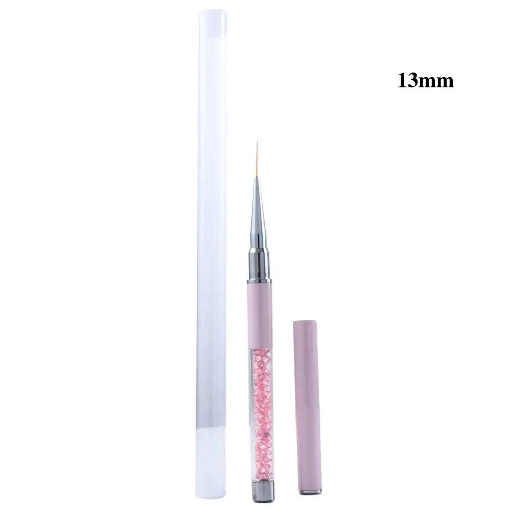 Кисть для дизайна ногтей нейлоновая, 13mm