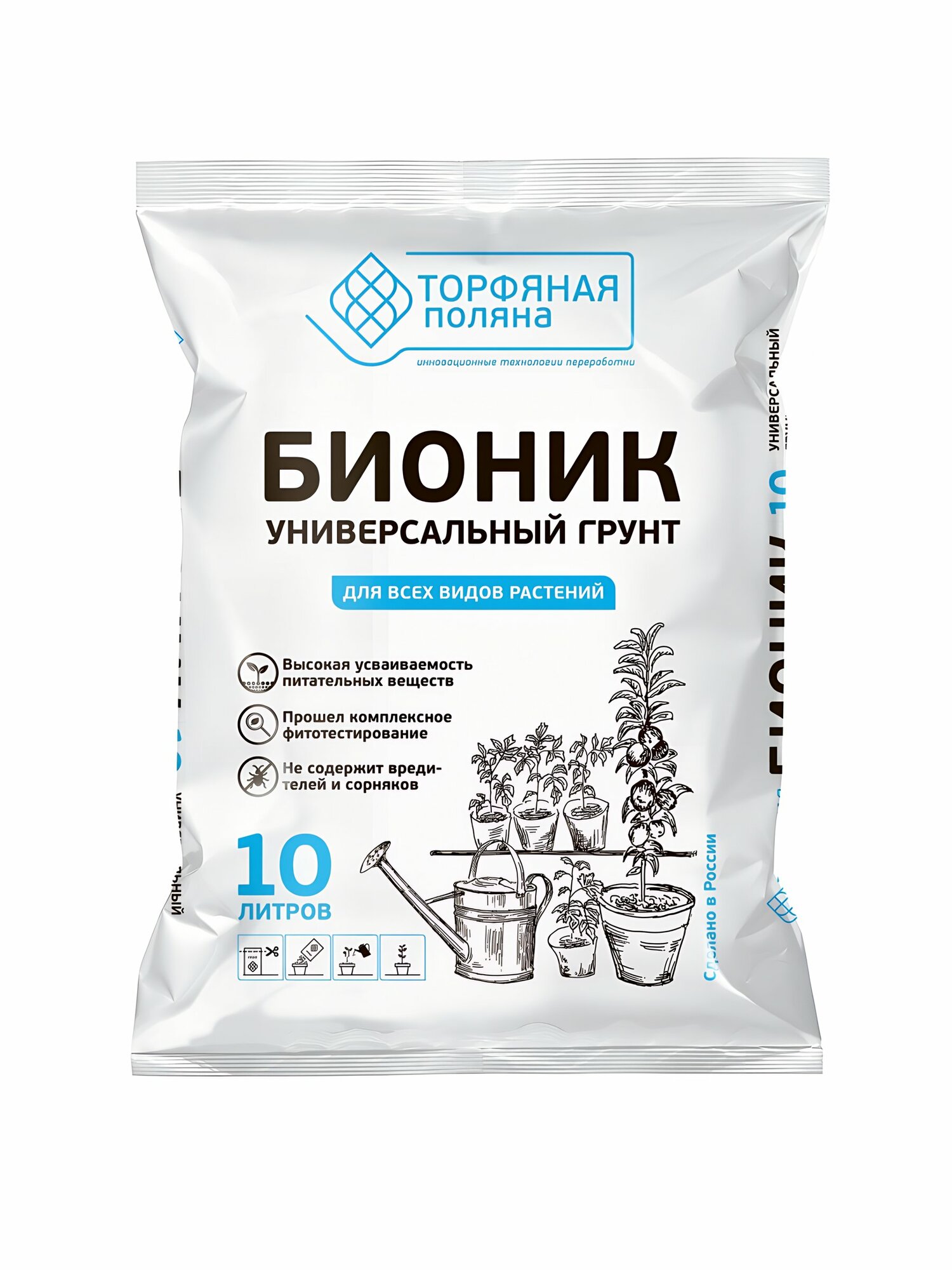 Грунт Бионик, универсальный, 10 л, РТК