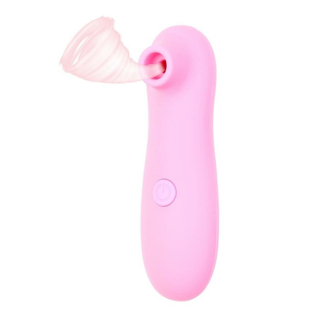 Бесконтактный вакуумно-волновой стимулятор клитора 10 режимов, розовый