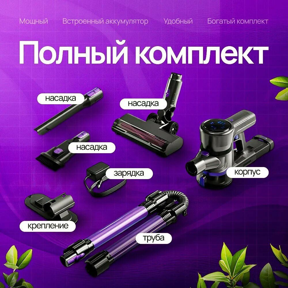 Вертикальный пылесос — фото 1