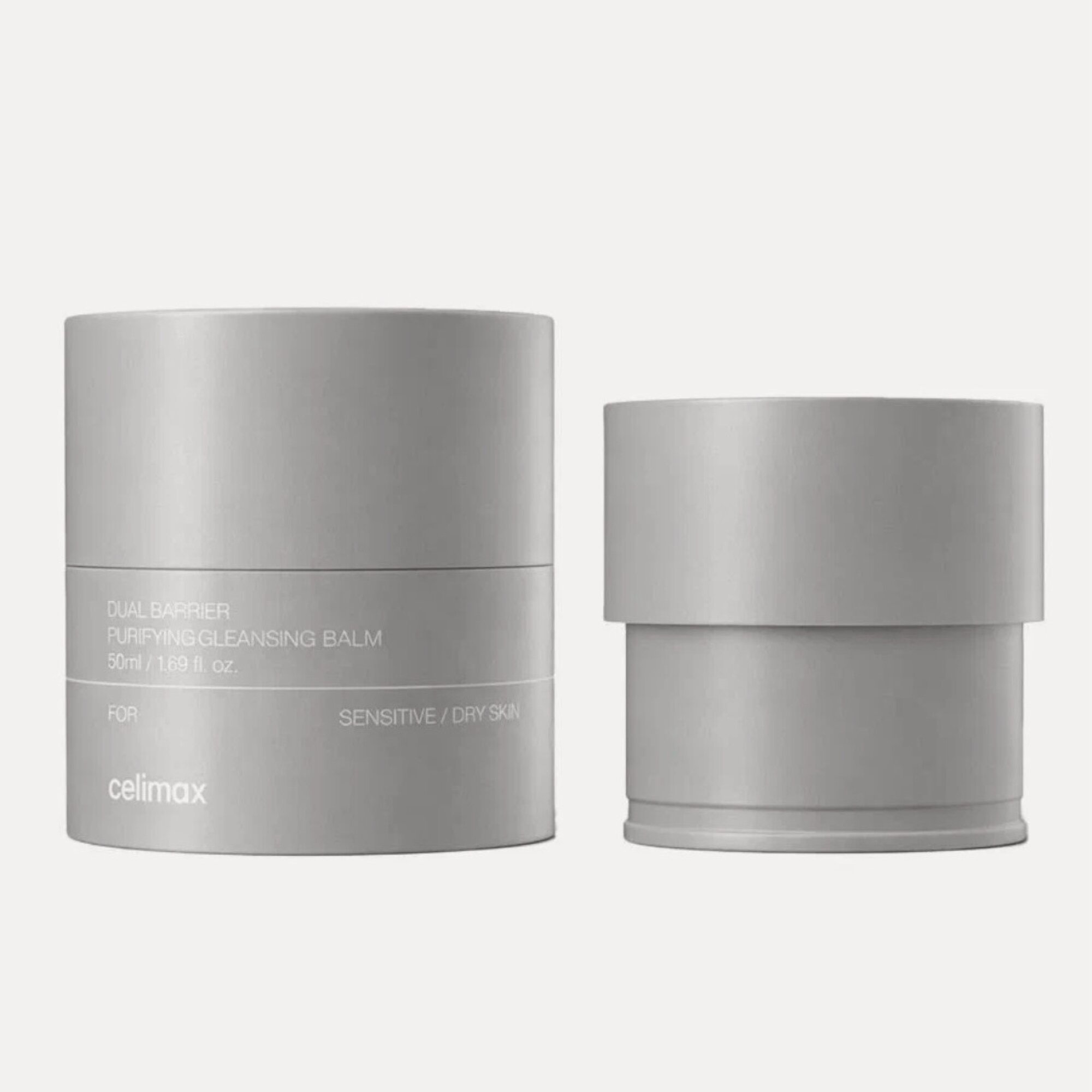 Celimax Гидрофильный бальзам с комплексом церамидов Dual Barrier Purifying Cleansing Balm, 50 мл + рефил