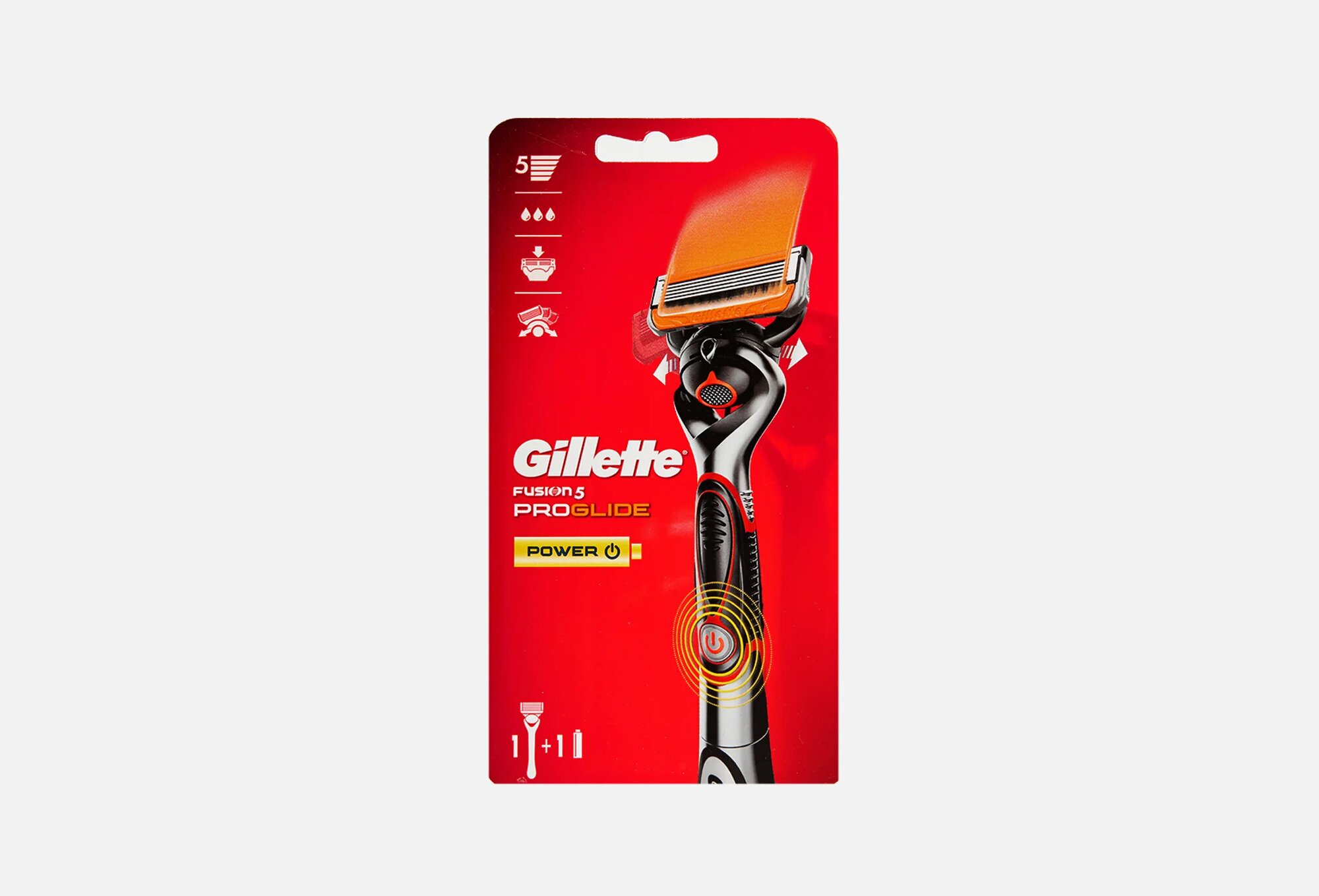 Станок для бритья Gillette "Fusion5 ProGlide Power", с кассетой
