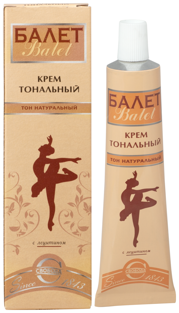 Свобода - Крем тональный Балет (Декор, золотистый флакон) 41 гр