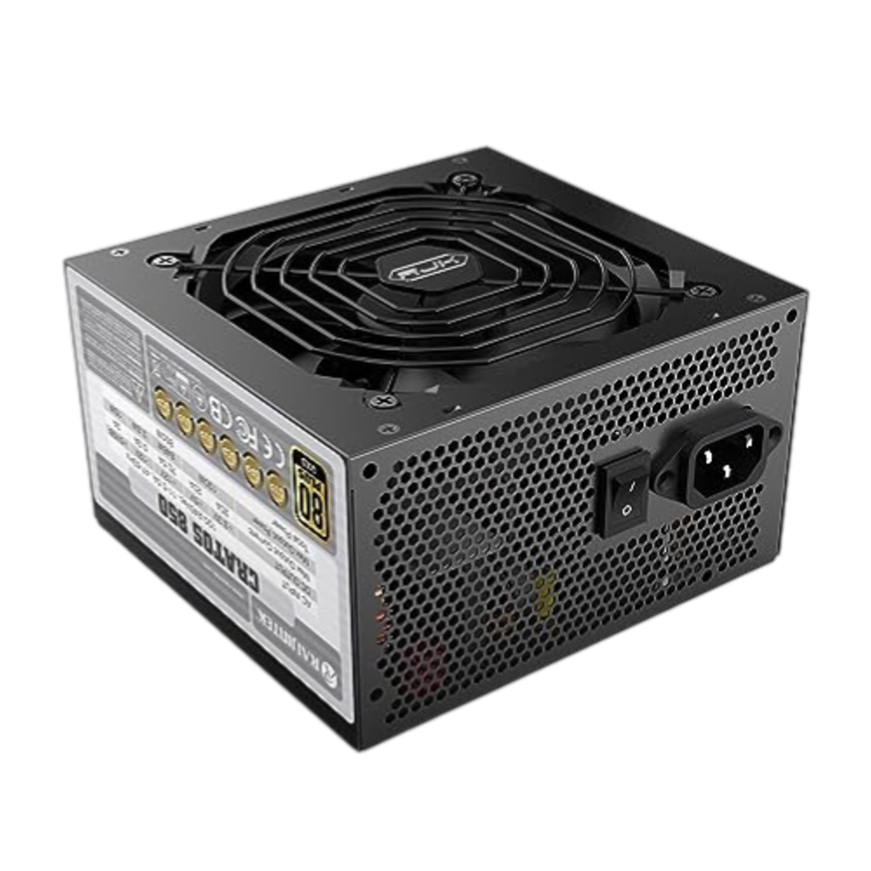 Блок питания Блоки питания/ Power Supply Raijintek CRATOS 1000, 1000W 80+ Gold (ATX, 3.1, PCIe 5.1, Full-modular, 1x24(20+4)pin, 2x4+4-pin CPU, 4x6+2-pin PCIe, 1x12V(2x6), 8xSATA3, 4xMolex, Active, 120x120mm, 150x140x86mm, APFC, black)