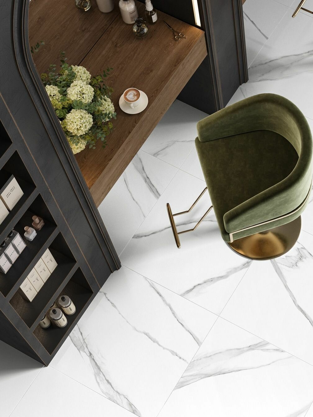 Керамогранит Лайф Калакатта / Life Calacatta 600x600мм Матовая