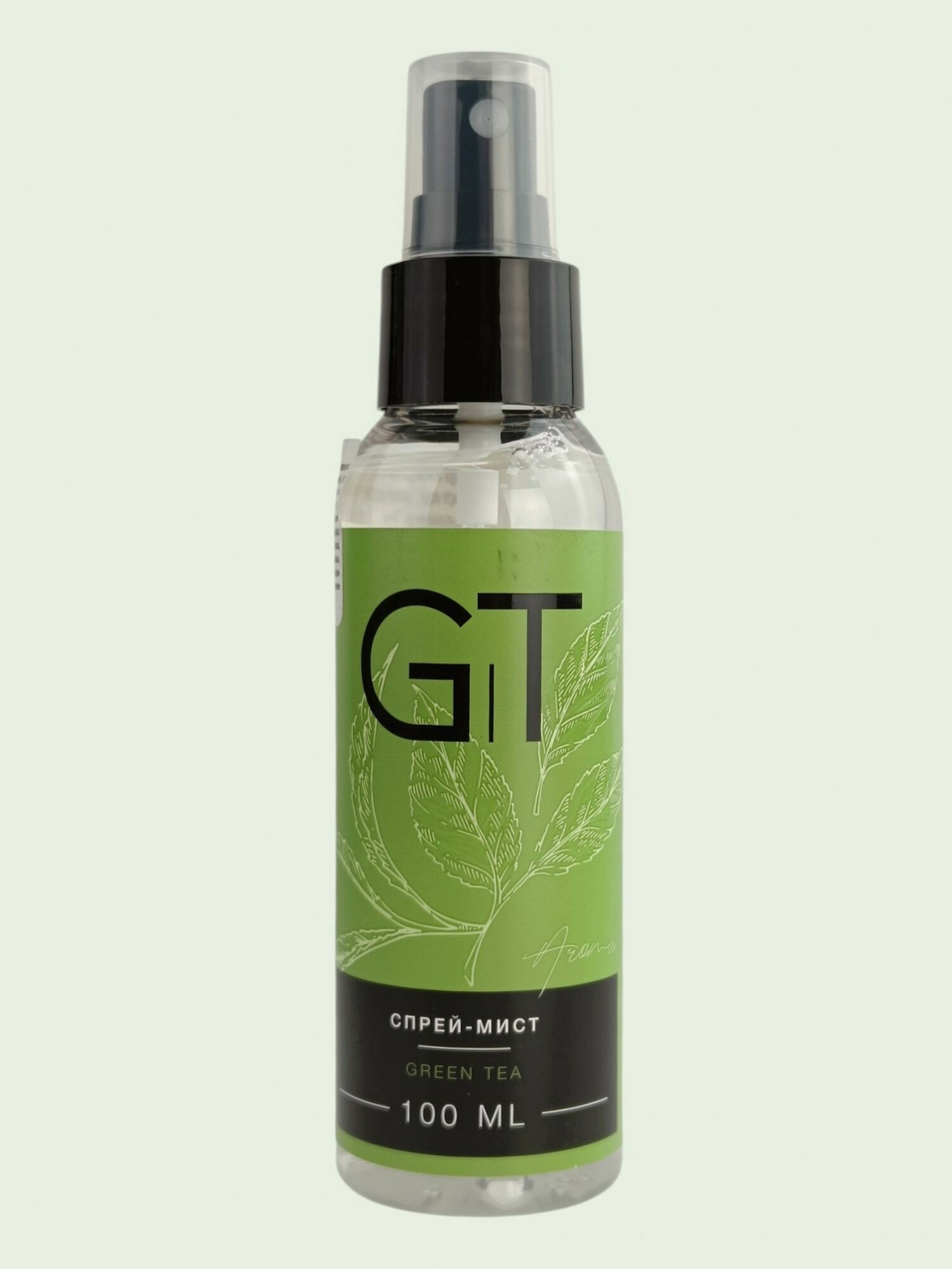 Спрей-мист для тела парфюмированный Dziyna Tea Refresh, аромат зеленого чая, 100 мл