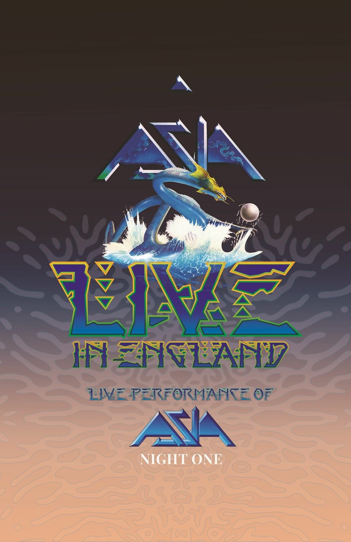 Asia: Live in England (2026) Blu-ray диск концерт музыка рок