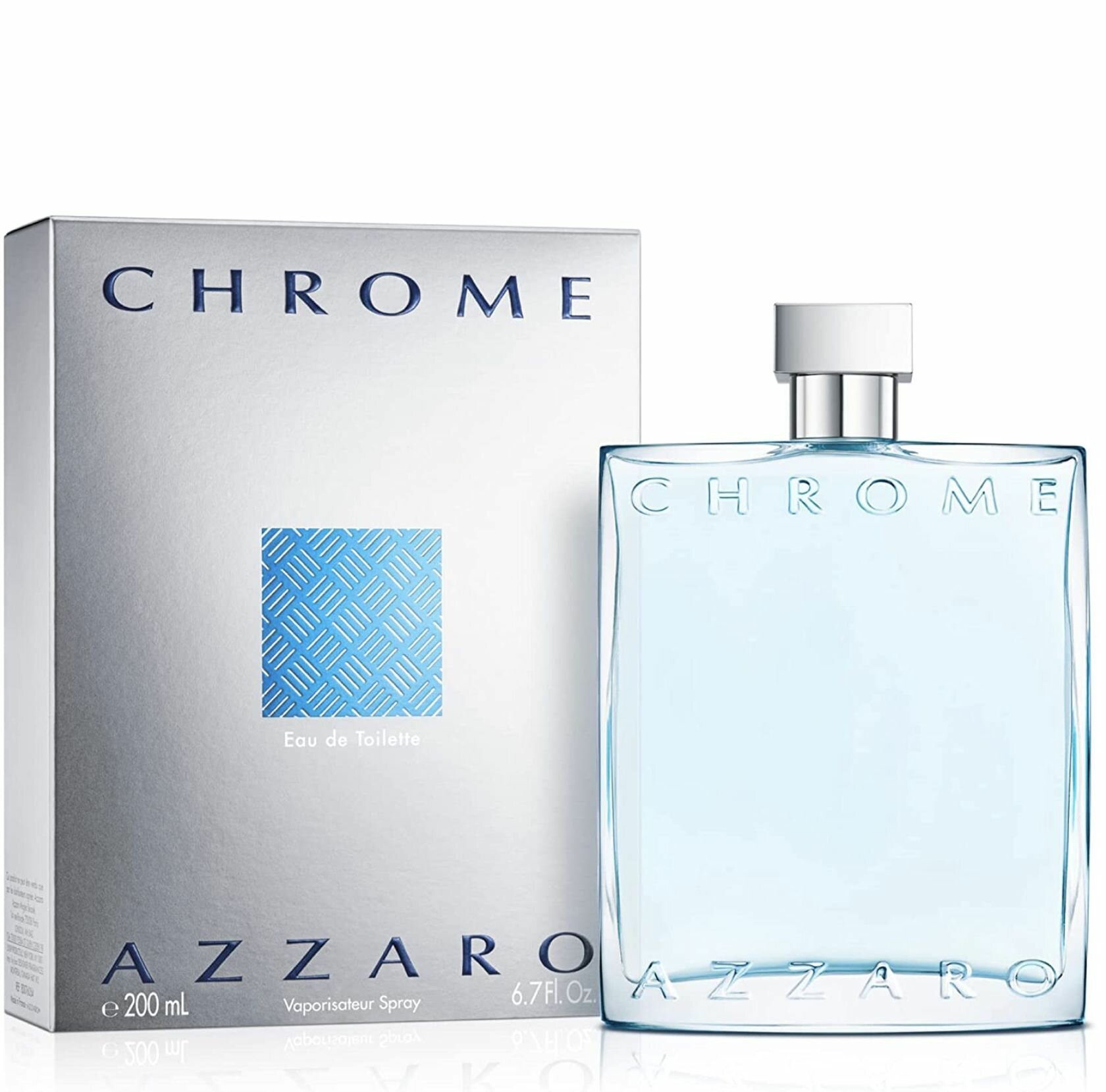 Туалетная Вода Azzaro "Chrome", Мужская, Цитрусовый Фужерный Аромат, 200 мл