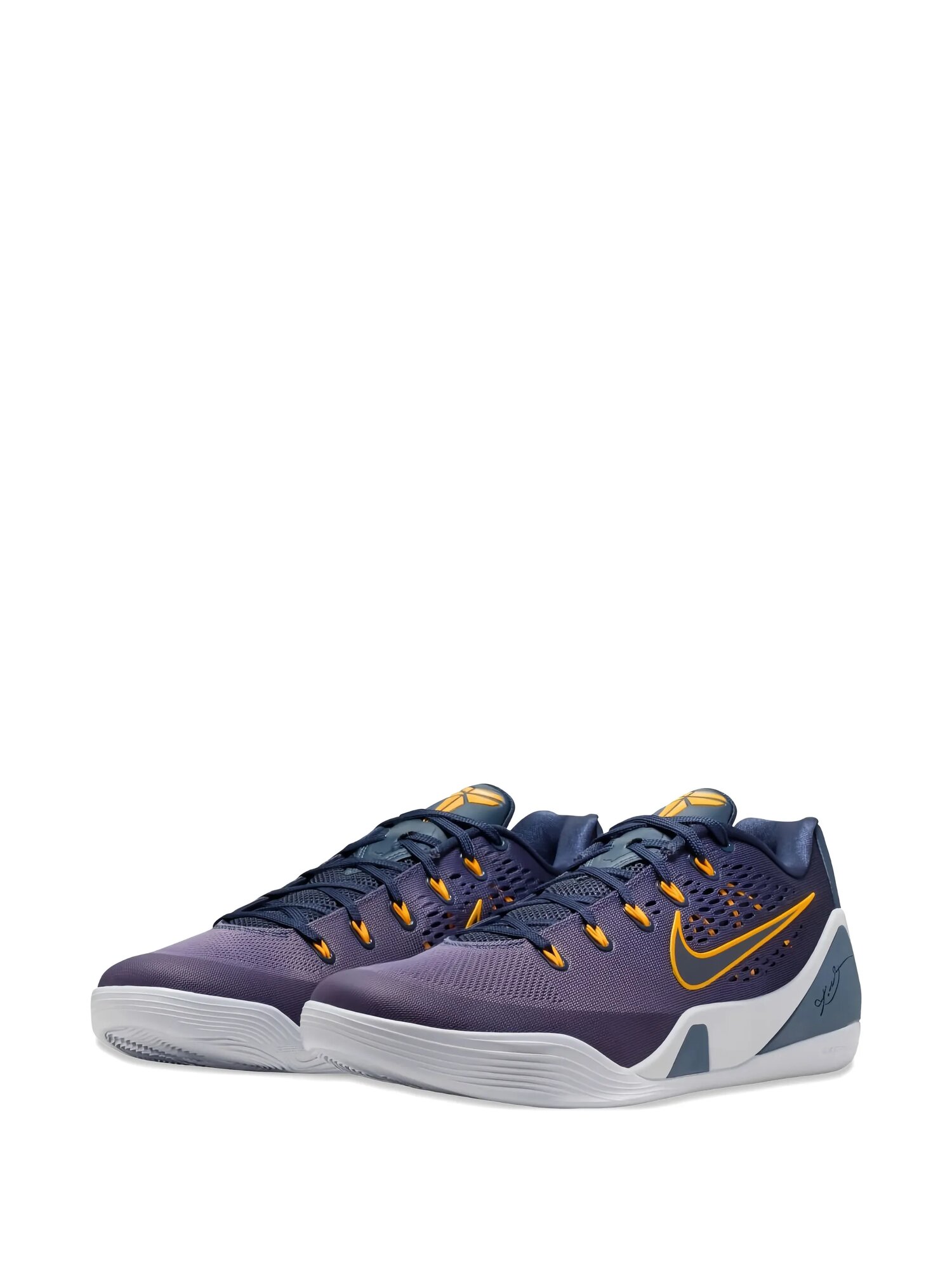 Кроссовки NIKE Kobe IX Elite Low EM Protro, размер 11.5 US, синий — фото 1