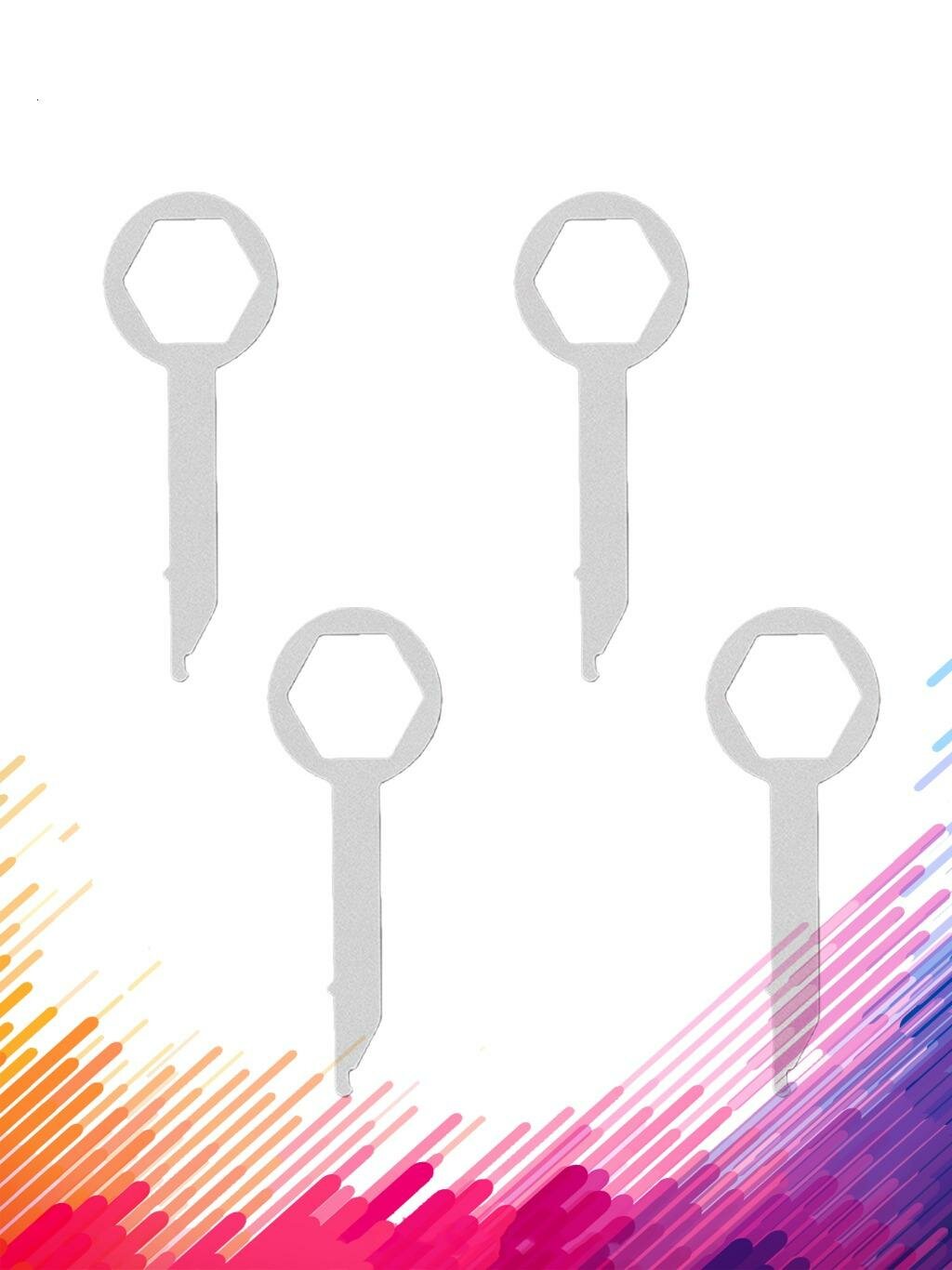 Ключи для демонтажа автомагнитолы, 71mm