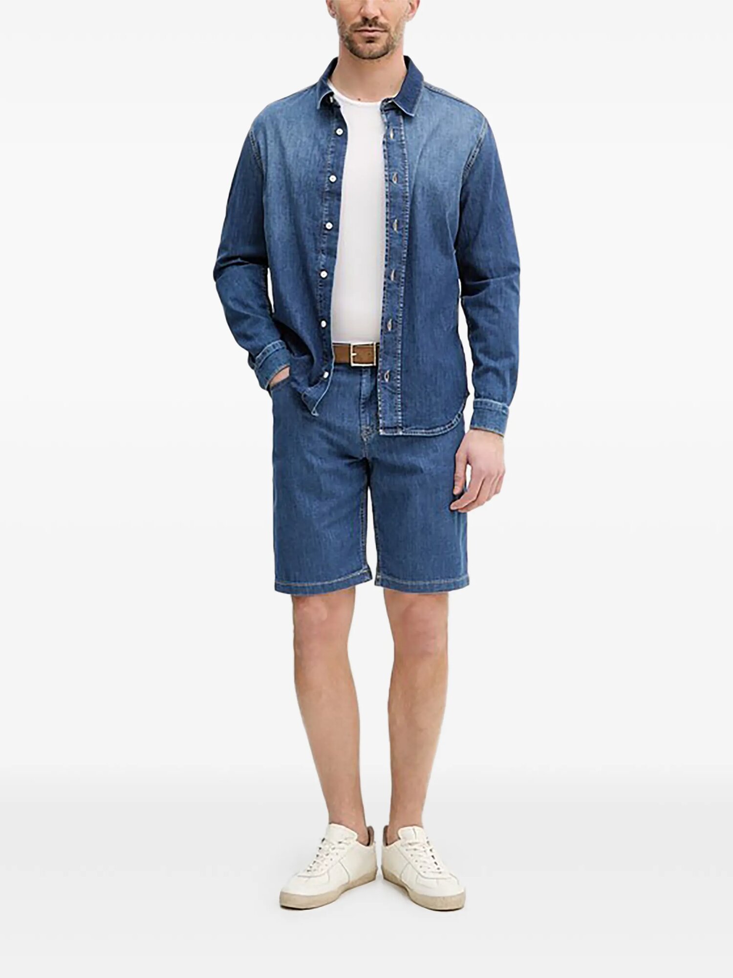 Рубашка JOOP! Button-fastening shirt, размер L — фото 1