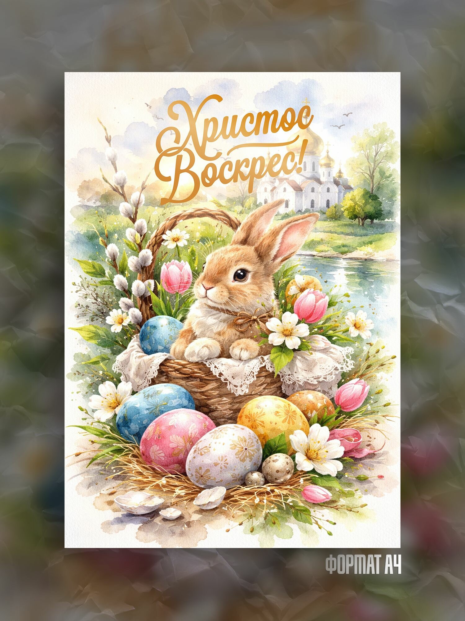 Плакат Пасха