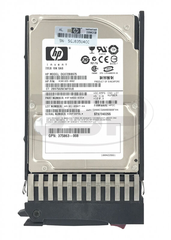 Жесткий диск HP 373863-014 72Gb SAS 2,5" HDD