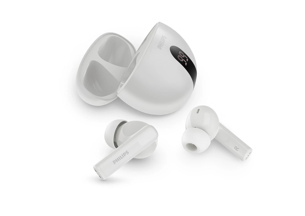 Наушники Philips 3000 Series N/C Earbuds TAT3559WT White (белые)