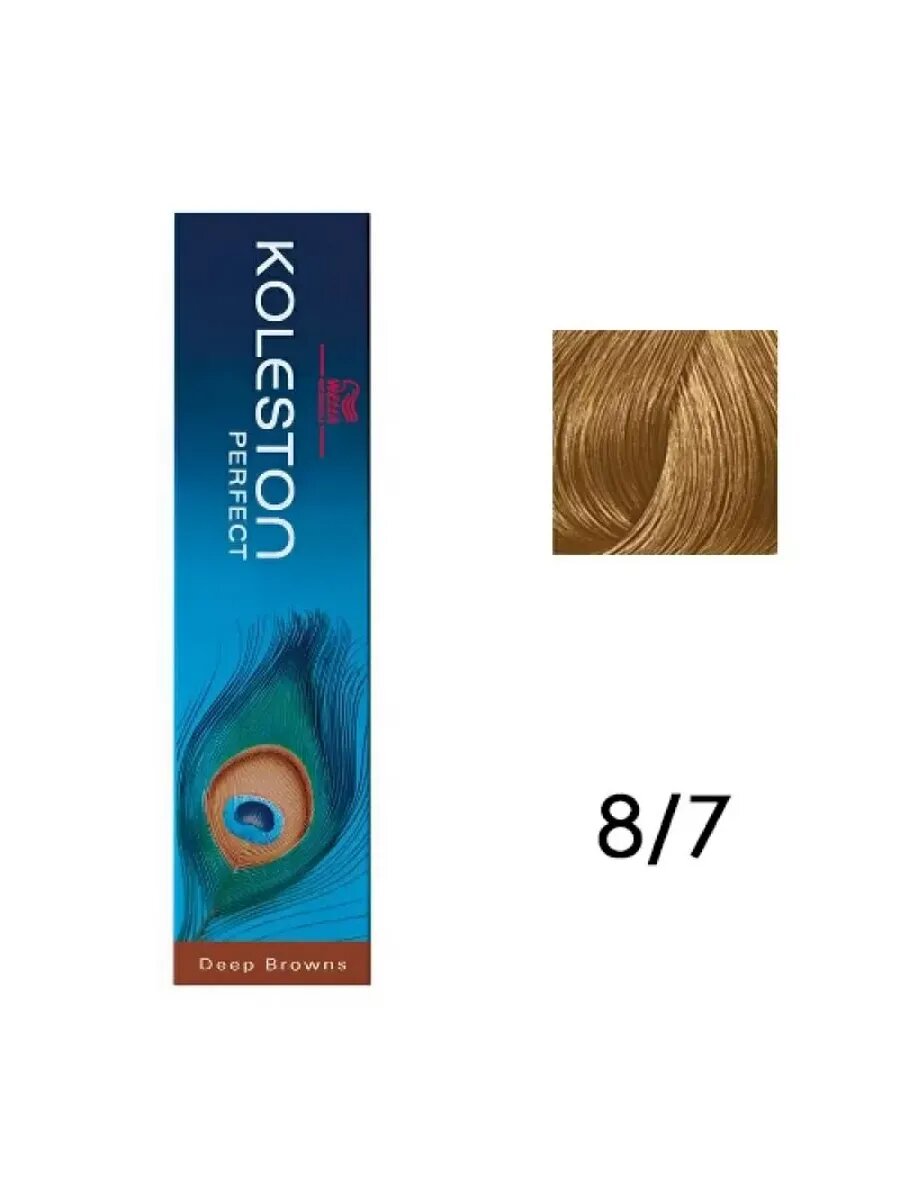 WELLA Koleston perfect 8/7 8/7 Стойкая крем краска Ko 60мл