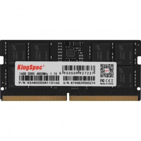 Оперативная память Kingspec DDR5 16GB 4800MHz (KS4800D5N11016G)