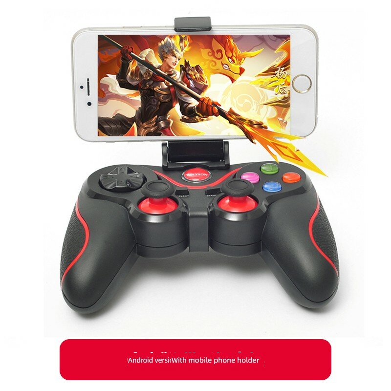 Bluetooth-беспроводной игровой контроллер для Android с подставкой, идеально подходит для аксессуаров мобильных и