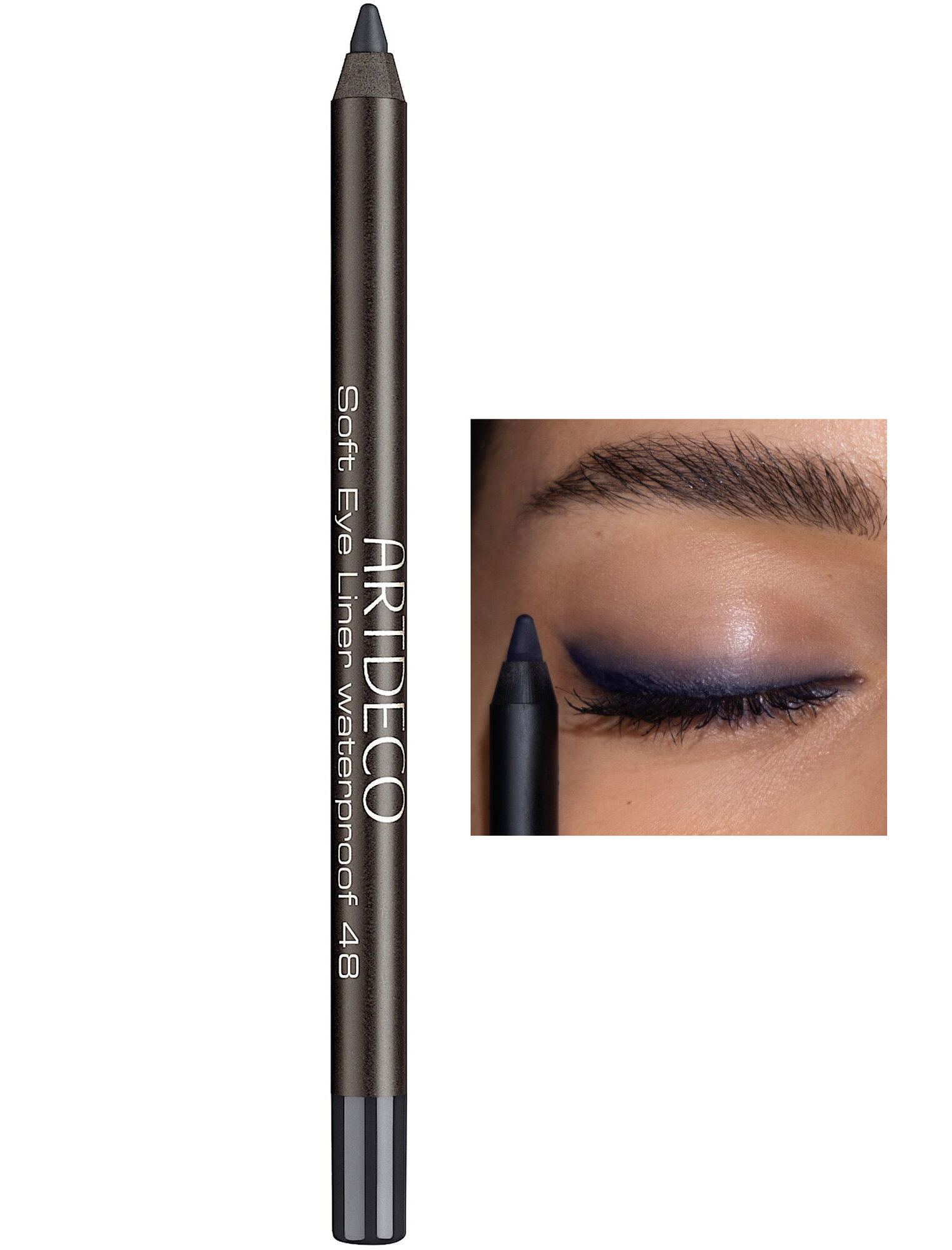 ARTDECO Карандаш для глаз Тон 48 Черный водостойкий Soft Eye Liner Waterproof 1,2 г.