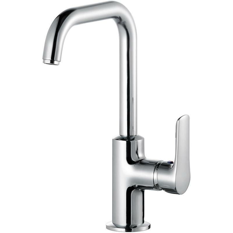 Смеситель для раковины Kludi Pure Solid 340250575 хром, рычажное управление, латунь