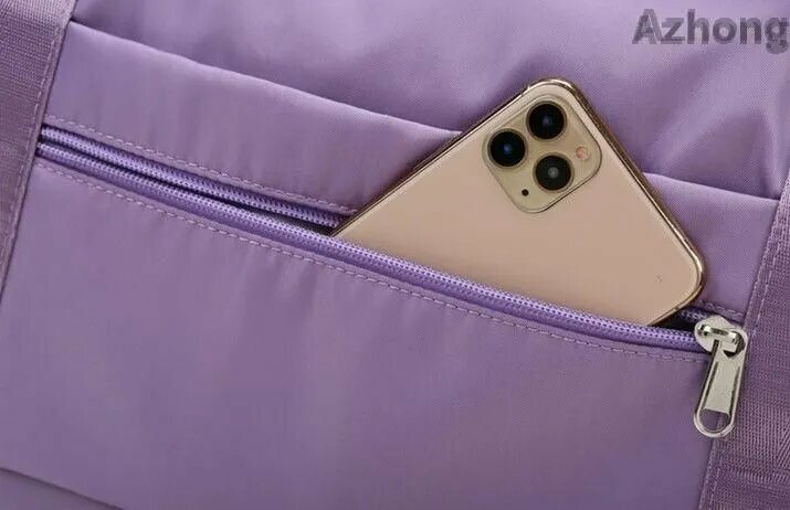 Сумка-баул , purple — фото 1