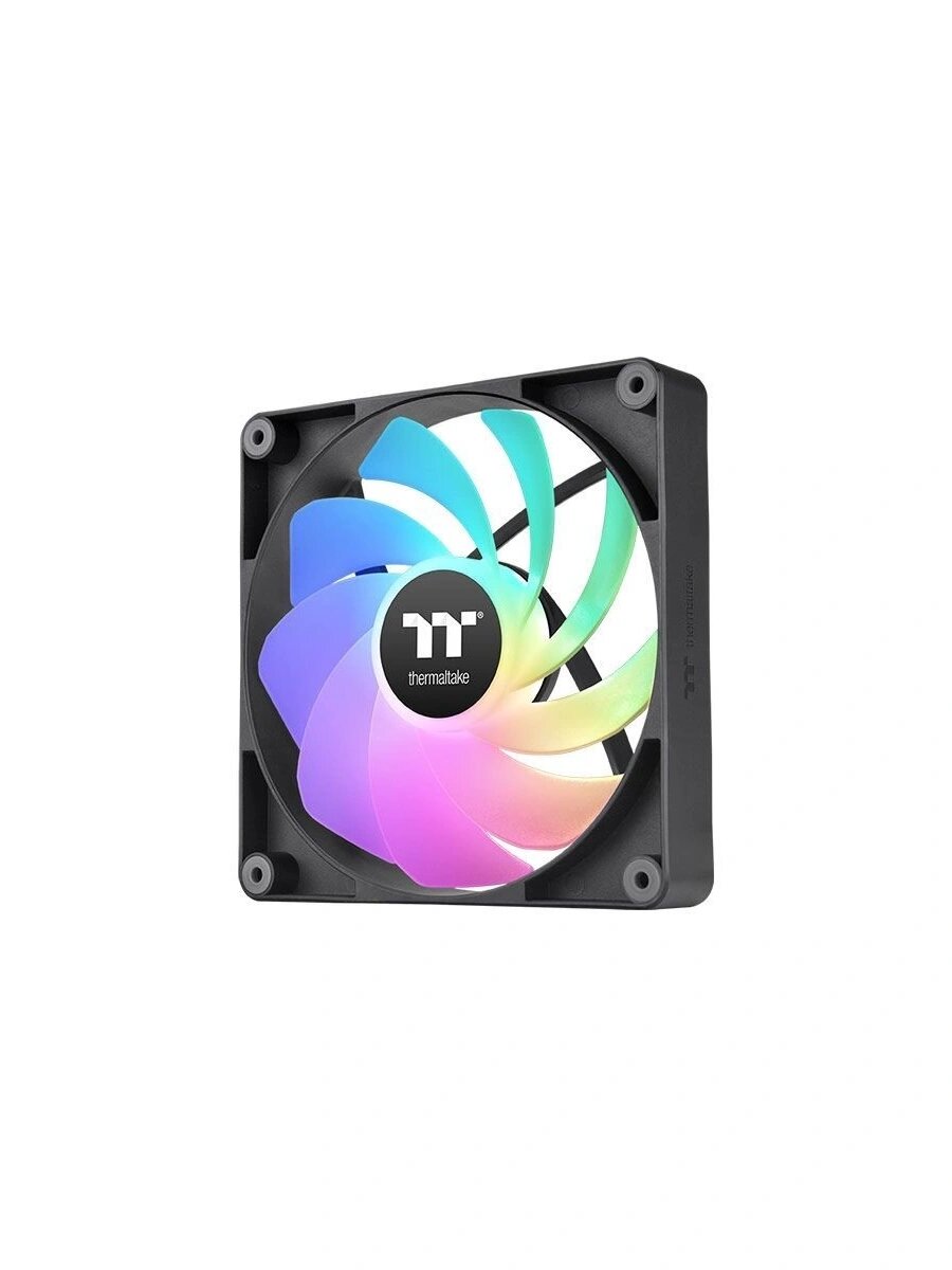 Вентилятор Thermaltake CT140 Sync Reverse ARGB 140х140x25 черный 4-pin (упак:2шт) (CL-F174-PL14SW-A
