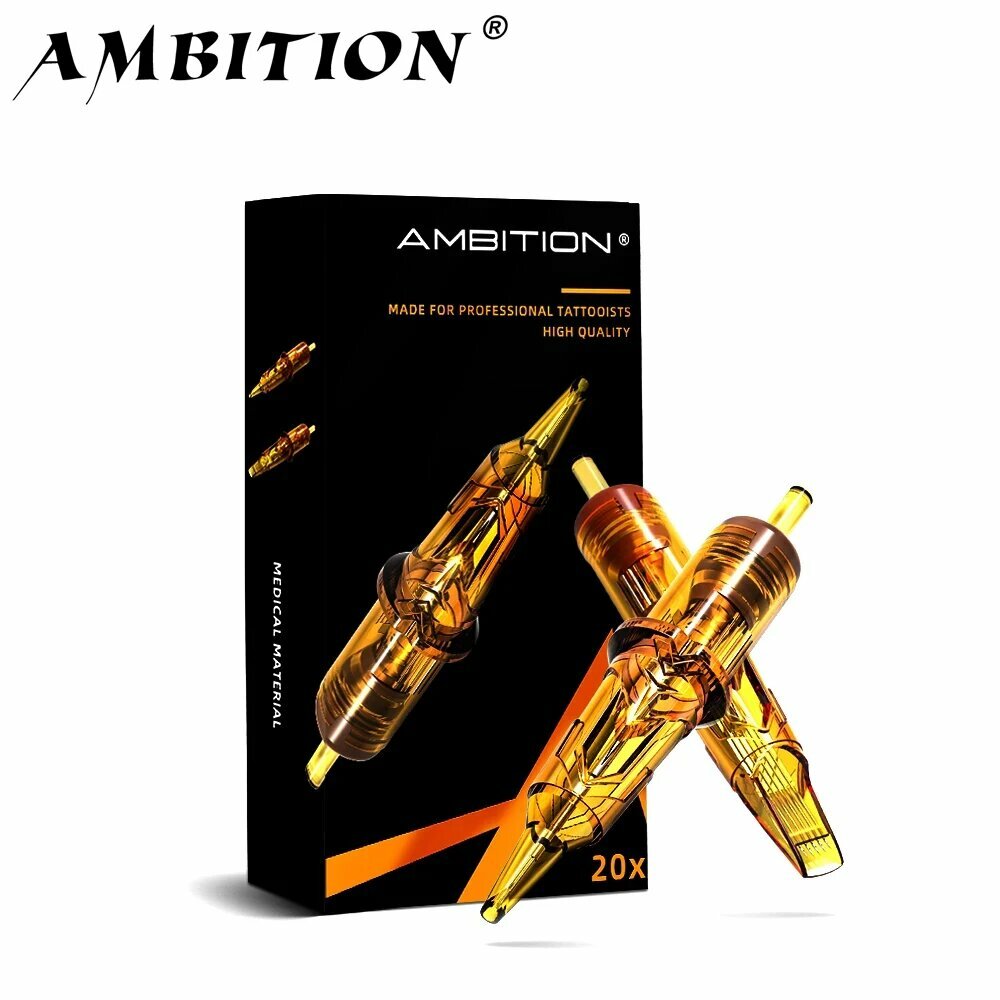 Иглы для тату Ambition Glory 1215RM 0.35mm 20 шт