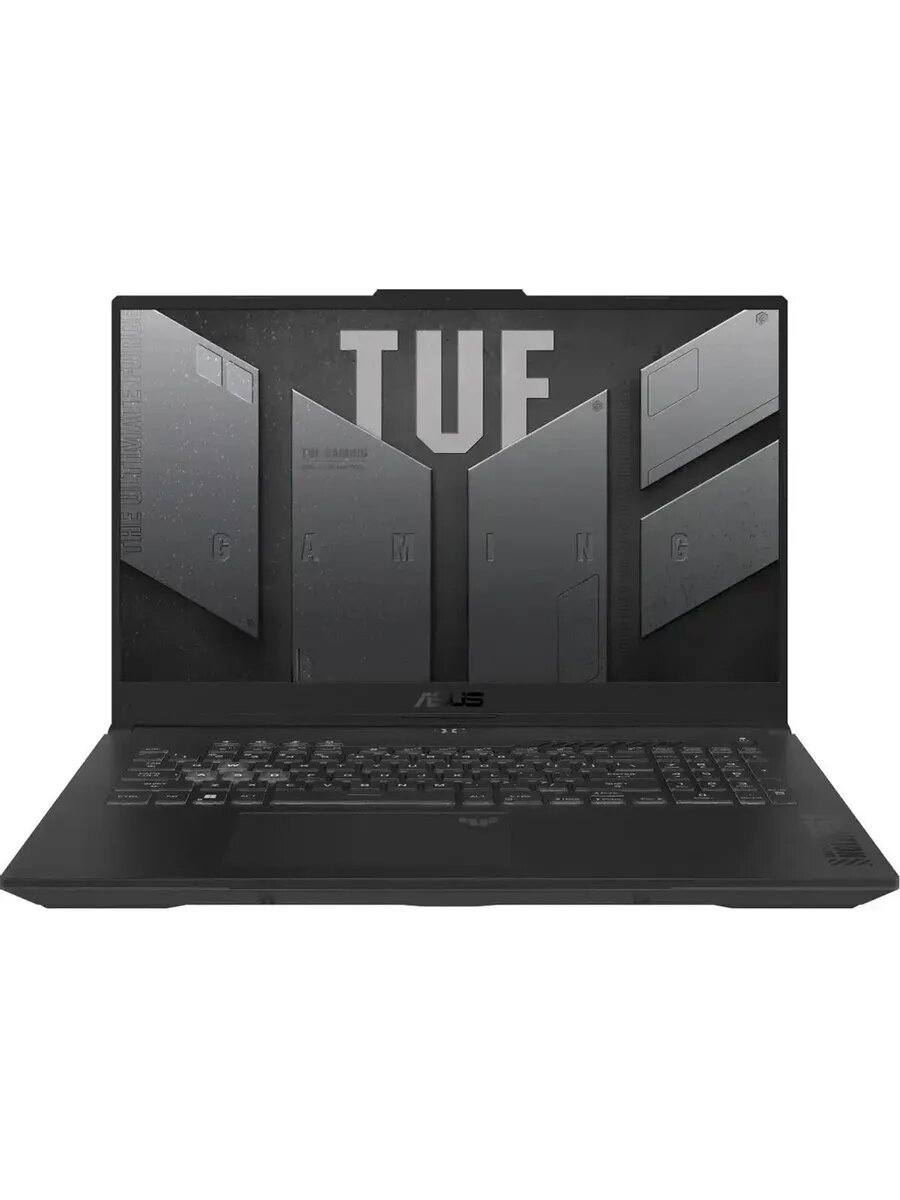 Ноутбук Asus TUF Gaming A17 17.3"FHD; IPS;144Hz/Ryzen 7 170/32GB/SSD 2TB/RTX4050 6GB/noOS/серый
