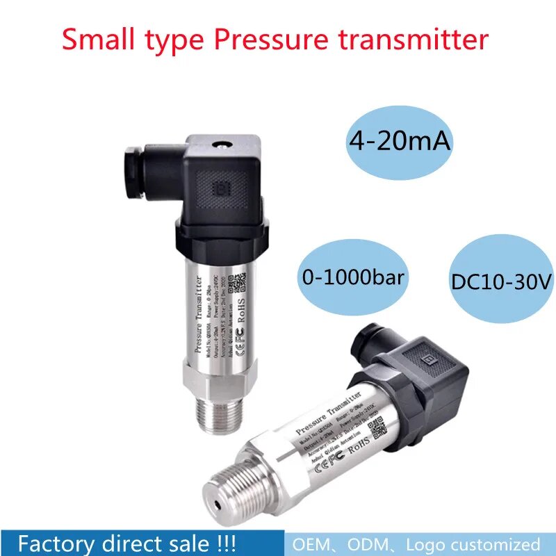 Датчик давления 0-60 бар, 4-20 мА, G1-2, NPT1/4